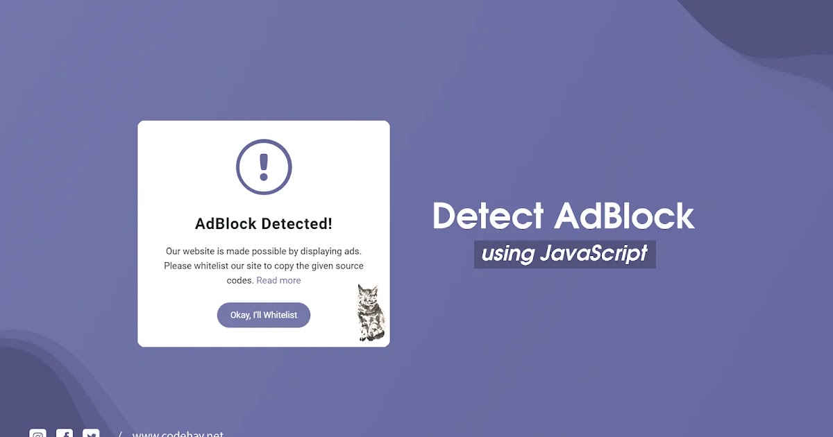 Chia sẻ code cảnh báo phát hiện AdBlock sử dụng Javascript