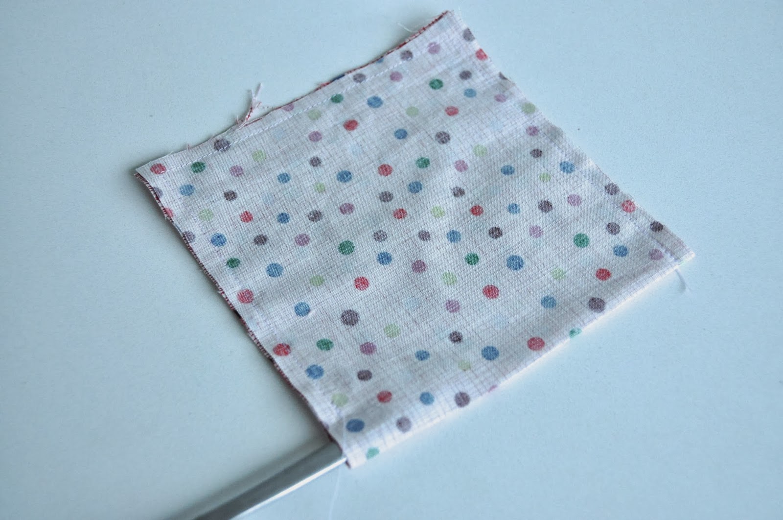 Origami met lapjes stof