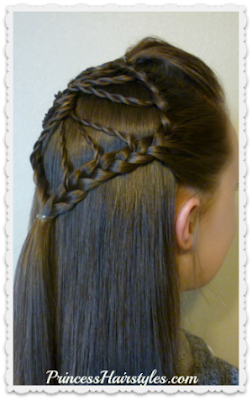Cute Braided Hairstyle! The Twisted Wheel Hair Tutorial | Hairstyles ...