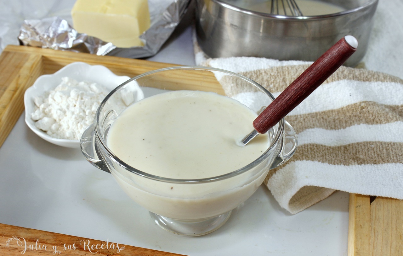 JULIA Y SUS RECETAS: Salsa bechamel