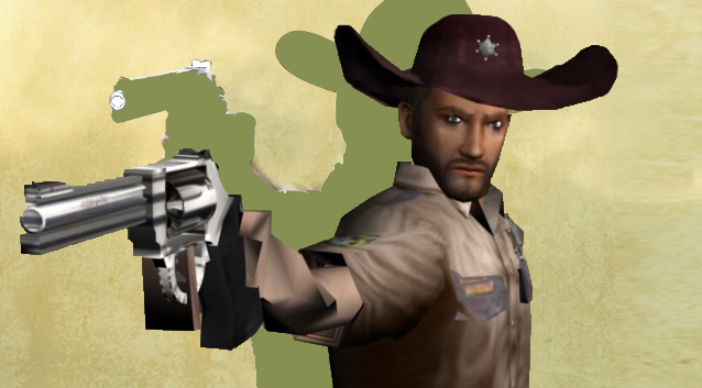 Amostra 3D e Game Designer Tomaz Arruda: Rick Grimes render pose