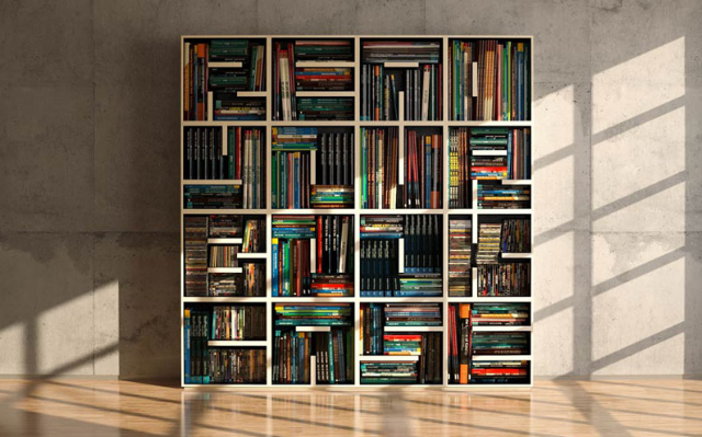 Read your bookcase! / guiltless reading