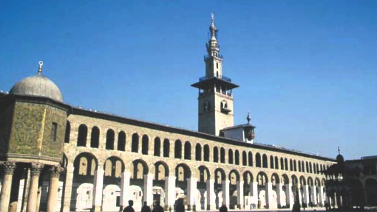 "Menara Isa" Tempat turunnya Nabi Isa di Masjid Jami' Damsyik, Syria ...