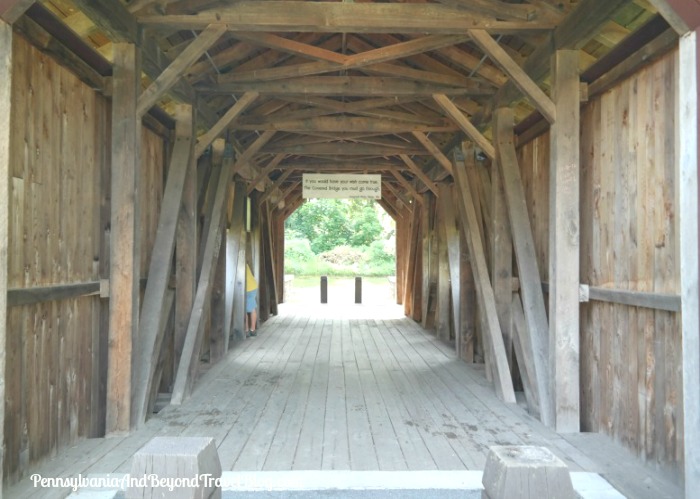 Pennsylvania & Beyond Travel Blog: Everhart Covered Bridge at Fort ...
