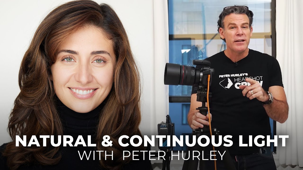 Natural & Continuous Lighting for Headshots: Back to Basics with Peter ...