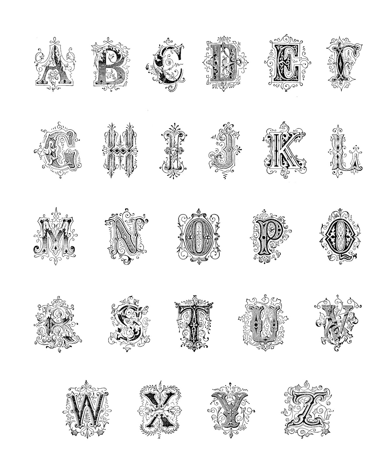 Digital Stamp Design: Printable Collage Sheet: Digital Collage Sheet of ...