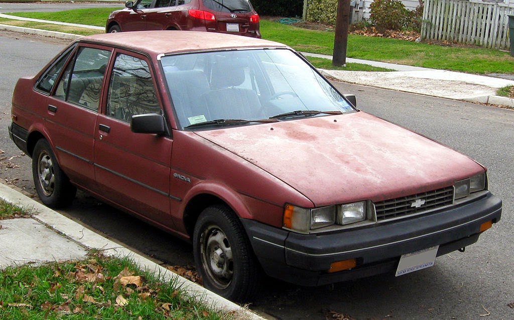 Ben's Car Blog: Car of the day-Chevrolet Nova (1985-1988)