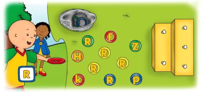 EL ALFABETO DE CAILLOU CAILLOU'S ALPHABET ESPAÑOL INGLES FRANCES ...