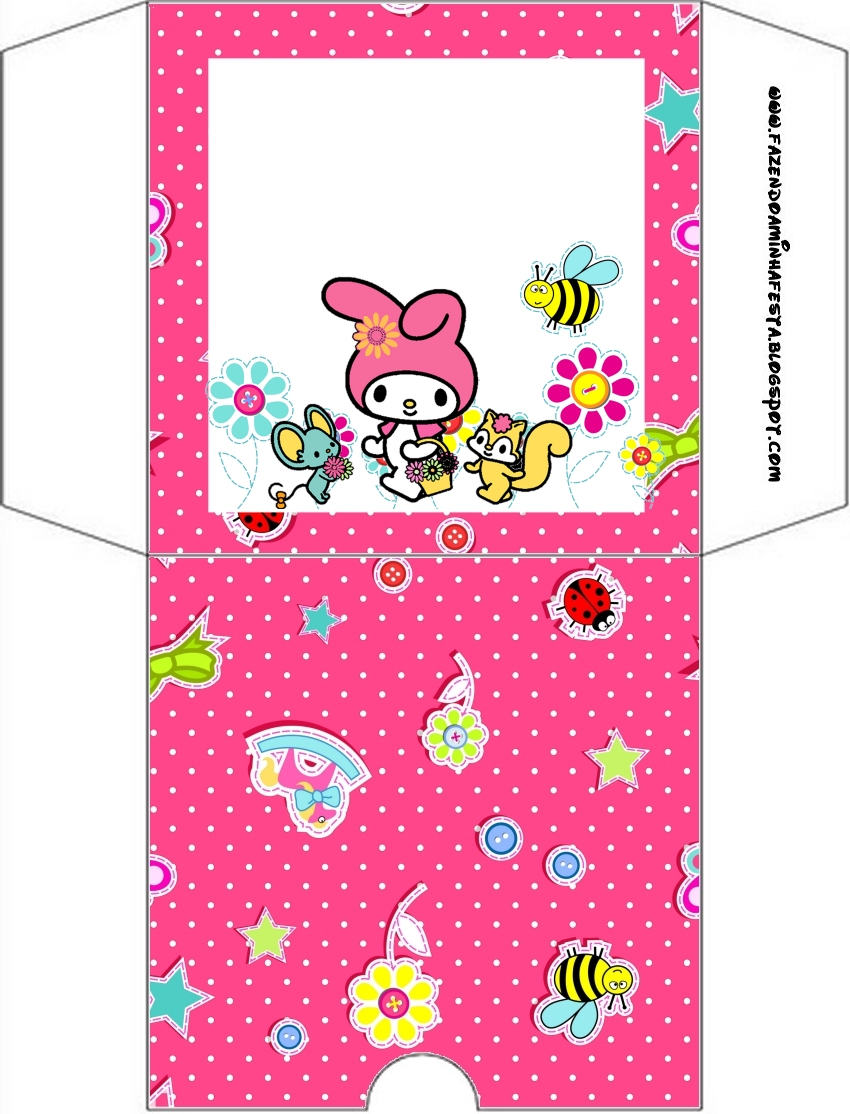 My Melody Birthday Party: Free Printable Candy Buffet Labels. - Oh My ...