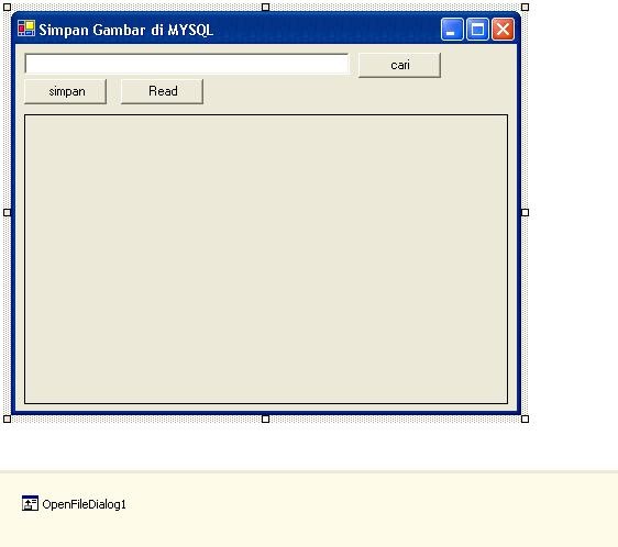 Toekang Programmer Blog: Menyimpan Gambar di BLOB mysql dengan VB.NET