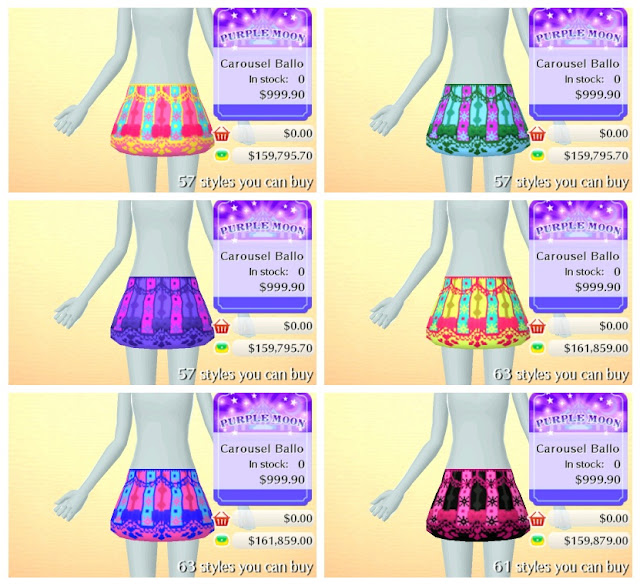 Style Boutique 2: Fashion Forward Guide: Purple Moon - Carousel Outfit