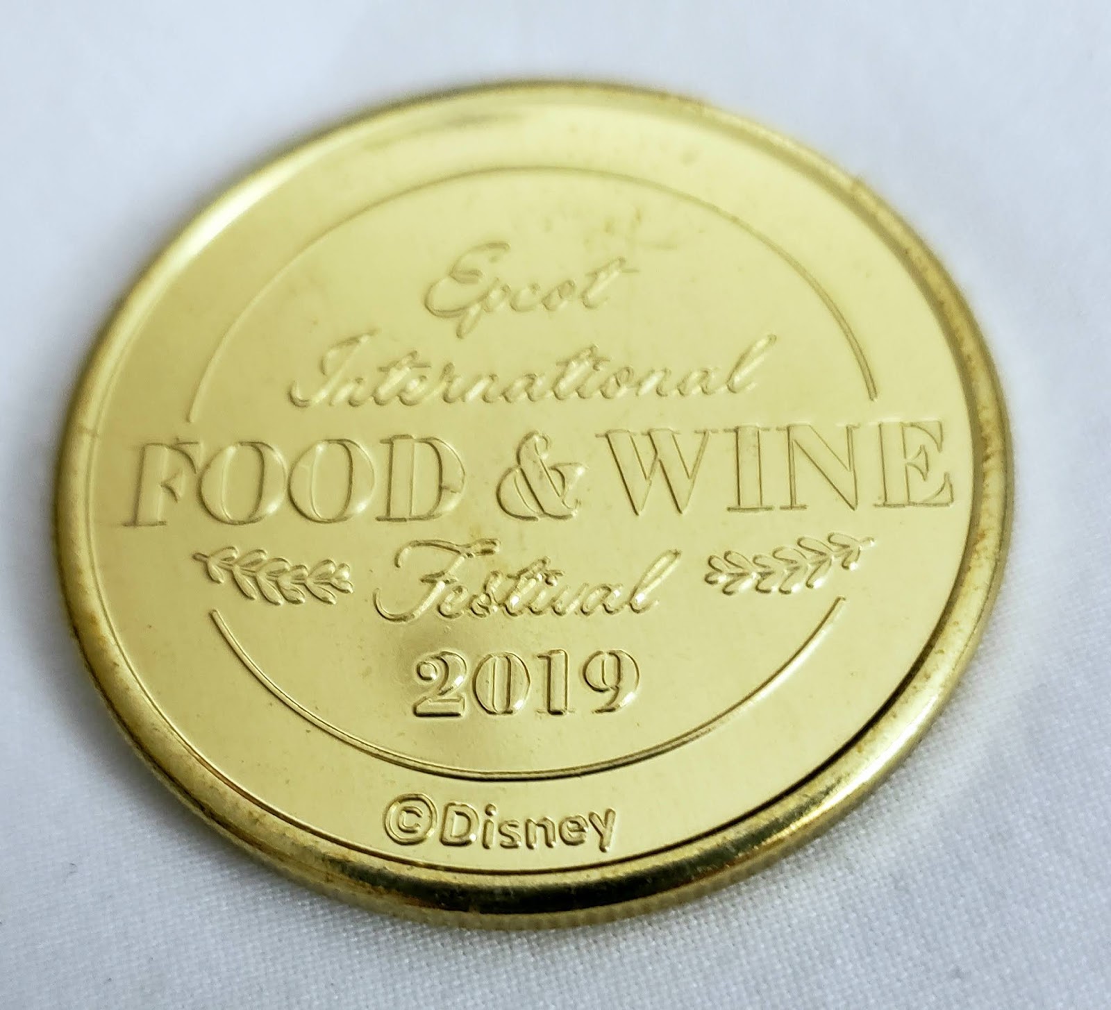 Disney at Heart: EPCOT Food and Wine Festival Coins
