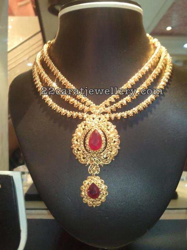 Layers Designer Necklace - Jewellery Designs