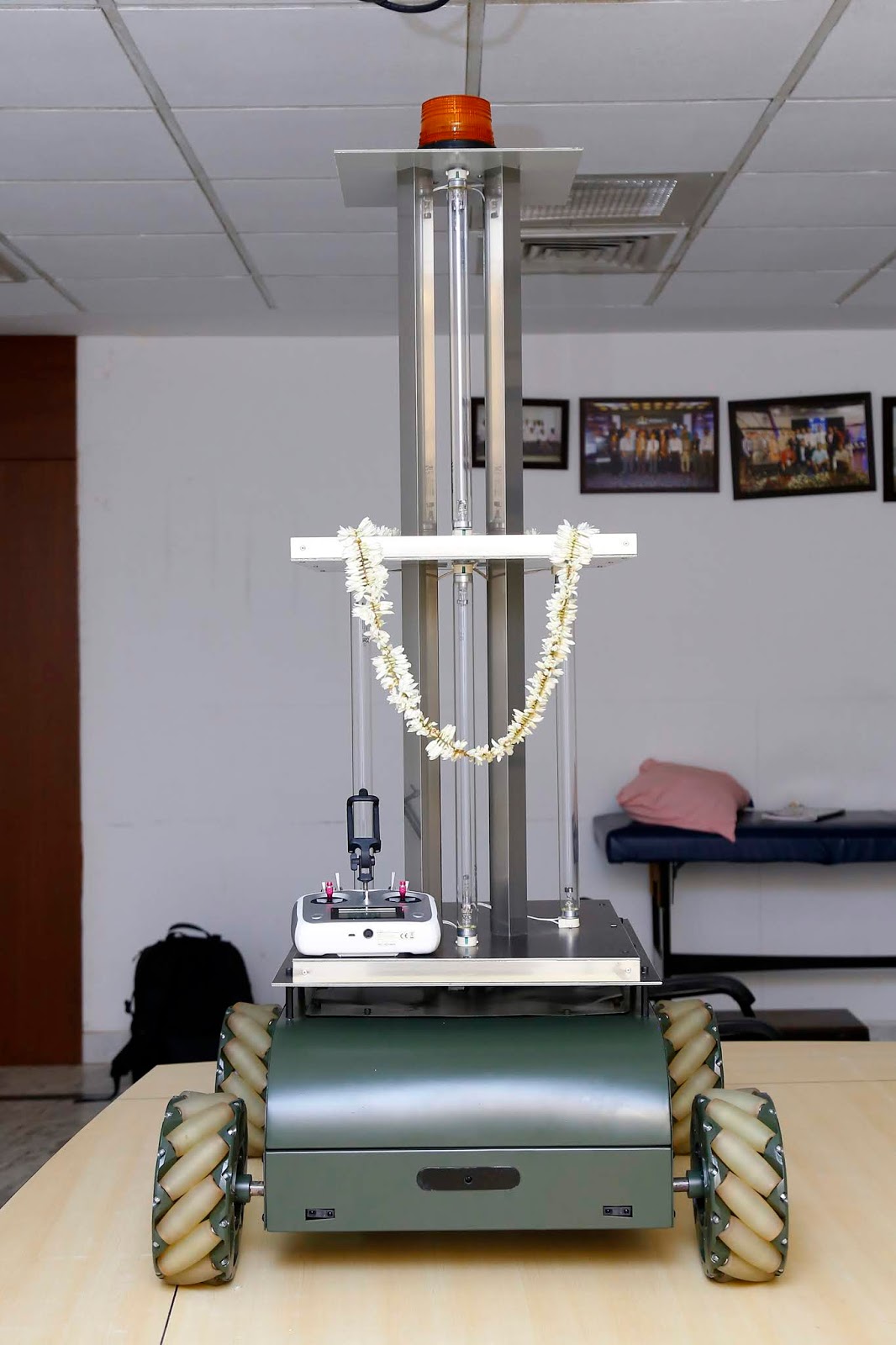 Vanora Anti COVID Disinfecting Robot launched at Tejaswini Hospital ...