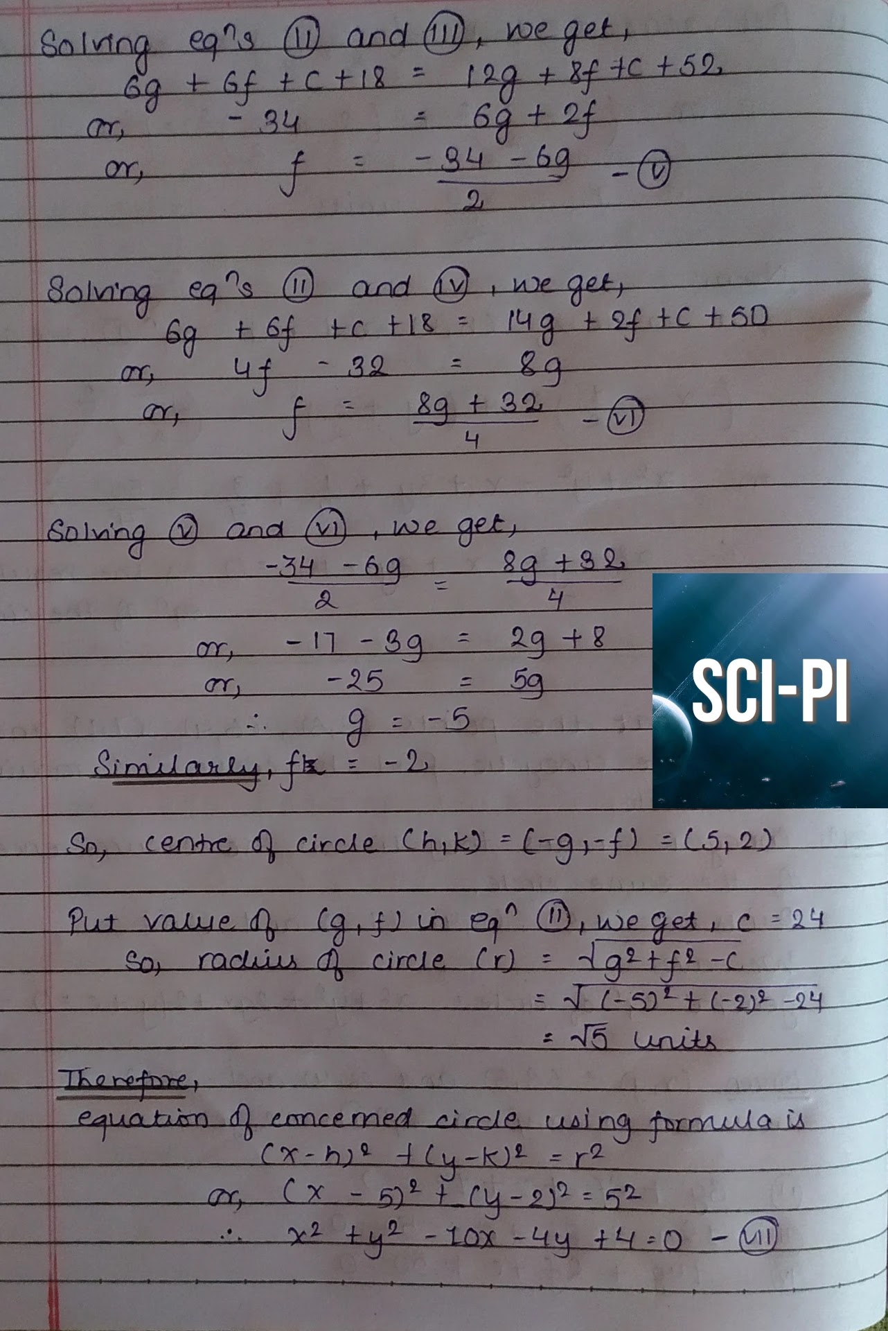 Grade 11 Circle Exercise 1 Solutions | Basic Mathematics Grade XI by ...