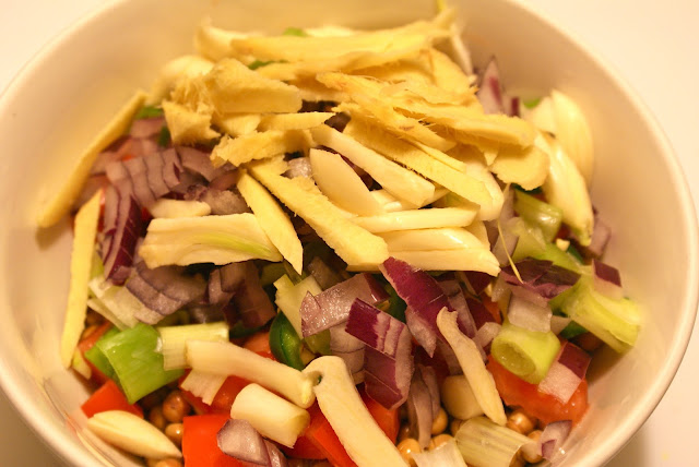 Nepali Tummy!!: Bhatmas Sadeko (Soybean Salsa)!!