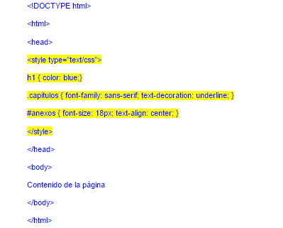 TIC II: html 5: organización de la información