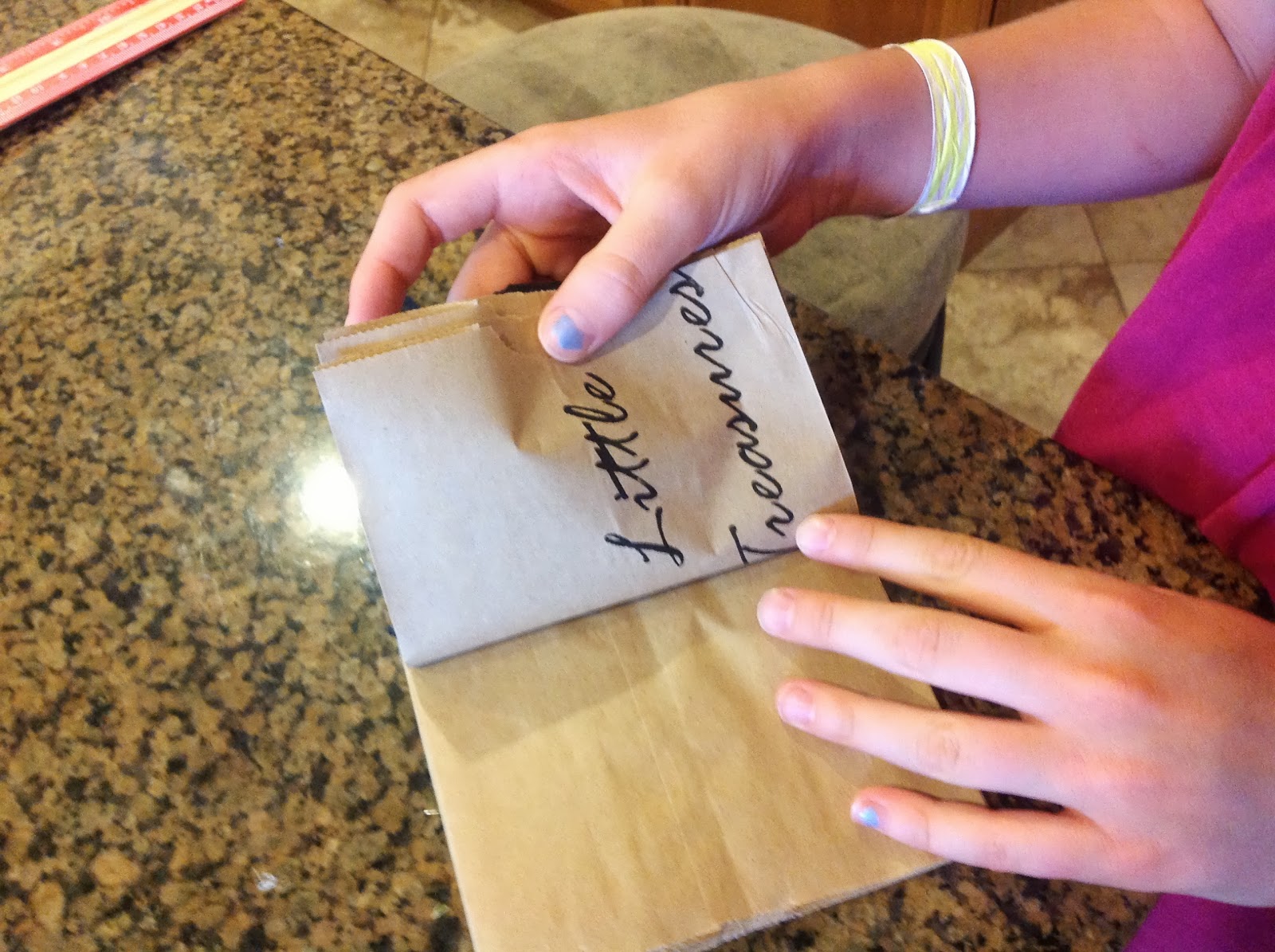 Puddle Wonderful Learning: {DIY} Paper Bag Souvenir Scrapbook