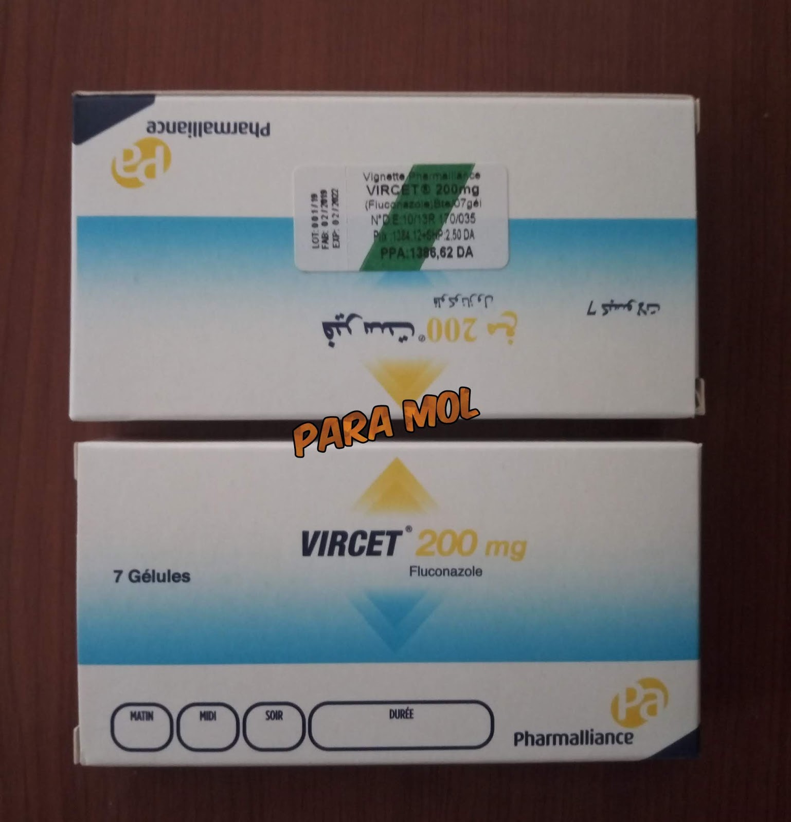 مضادات الفطريات Antifongiques 1 - Para Mol