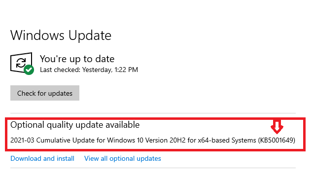 Patch to fix Stop Code “APC_INDEX_MISMATCH” & KB5000802 (Updated 18 ...