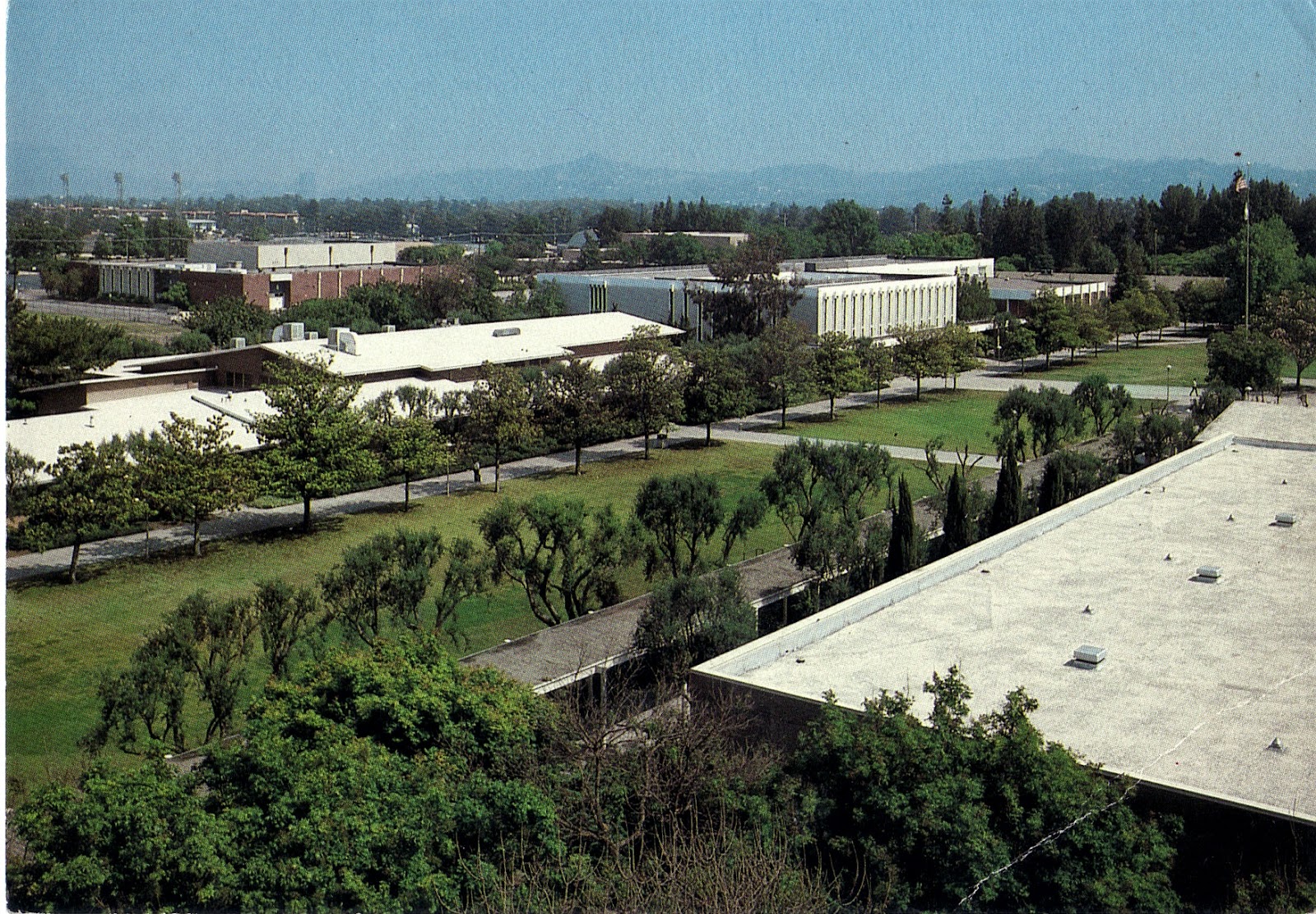 Valley College in Van Nuys Postcard | San Fernando Valley Blog