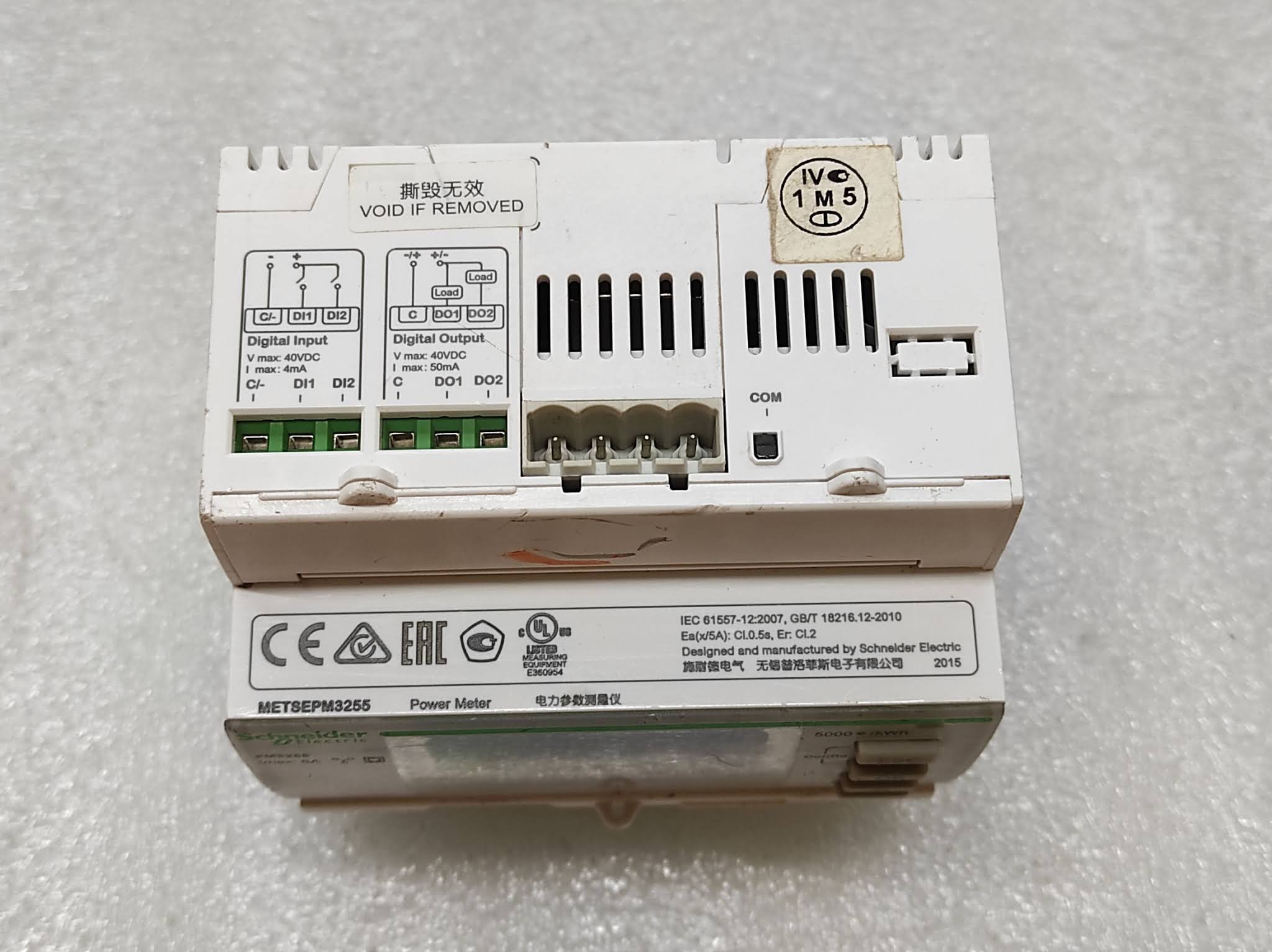 SCHNEIDER PM3255 POWER METER METSEPM3255