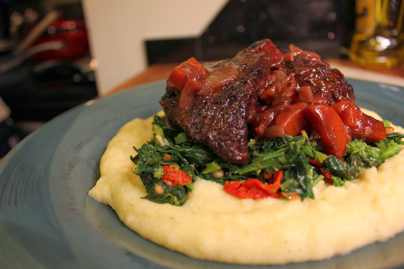 Eat Eat Eat Sleep: Dinner Menu: Braised Short Ribs, Parmesan Polenta ...