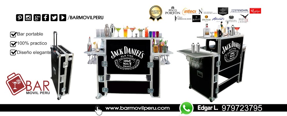 Barra Movil, Bar Portatil, Bares Profesionales, Portable Bar , Flair ...