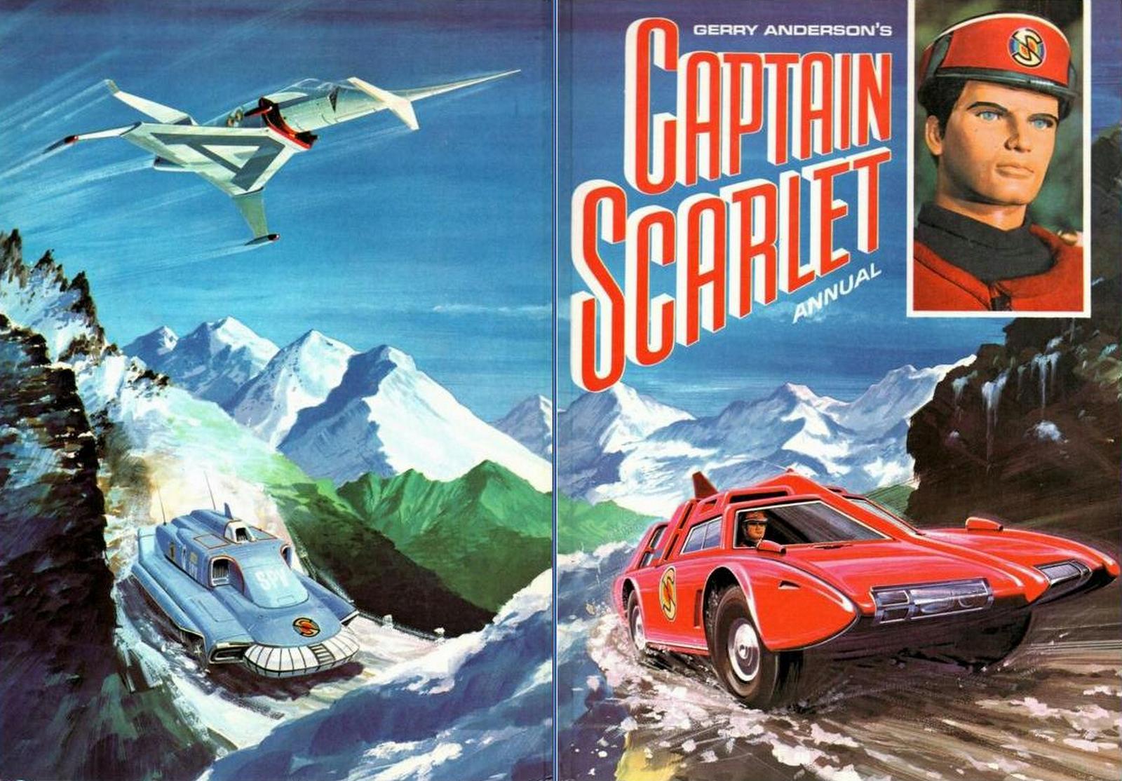 CRIVENS! COMICS & STUFF!: CAPTAIN SCARLET ANNUAL COVERS...