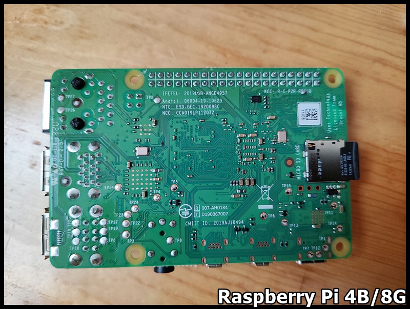 Hello Raspberry Pi: My board, Raspberry Pi 4B/8G v1.4