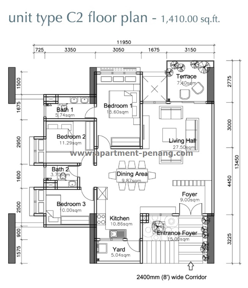 Grace Residence Penang Property | Penang.MalaysiaCondo.com