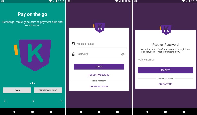 A flutter app cloning Khalti Apps UI interactions - Flutter Tutorial