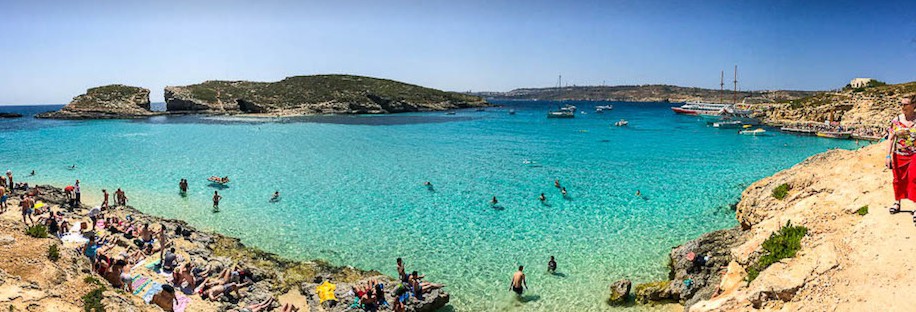 Lago Azul, Malta - The Blue Lagoon