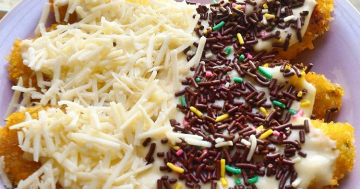 Pisang Krispi Saus Meses Keju - Dapur Umi Intan Payung