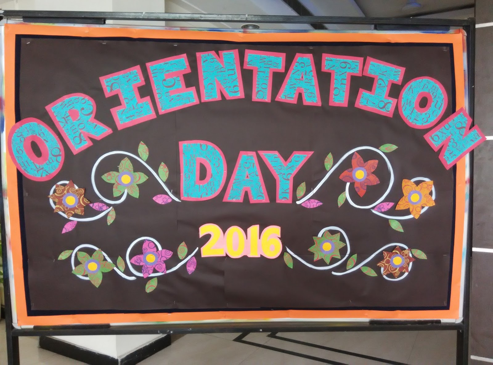 Orientation Day In School