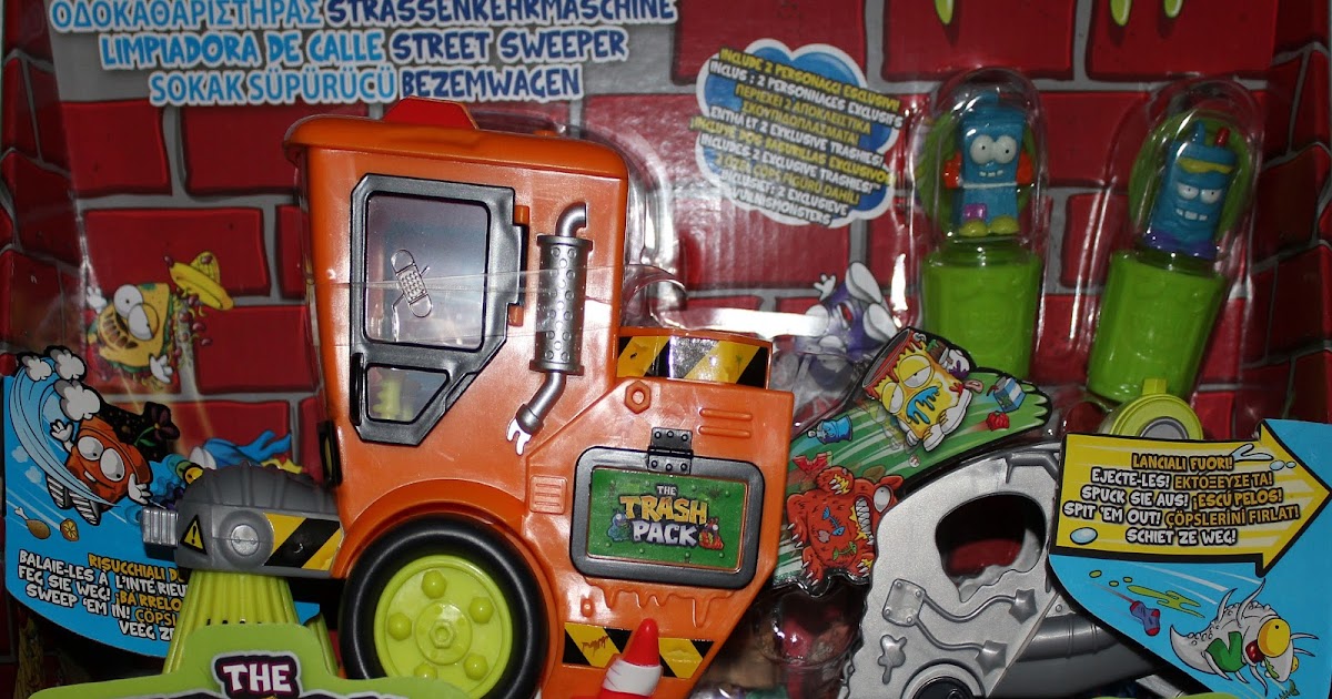 Craftaholic: Trash Pack Trash Street Sweeper