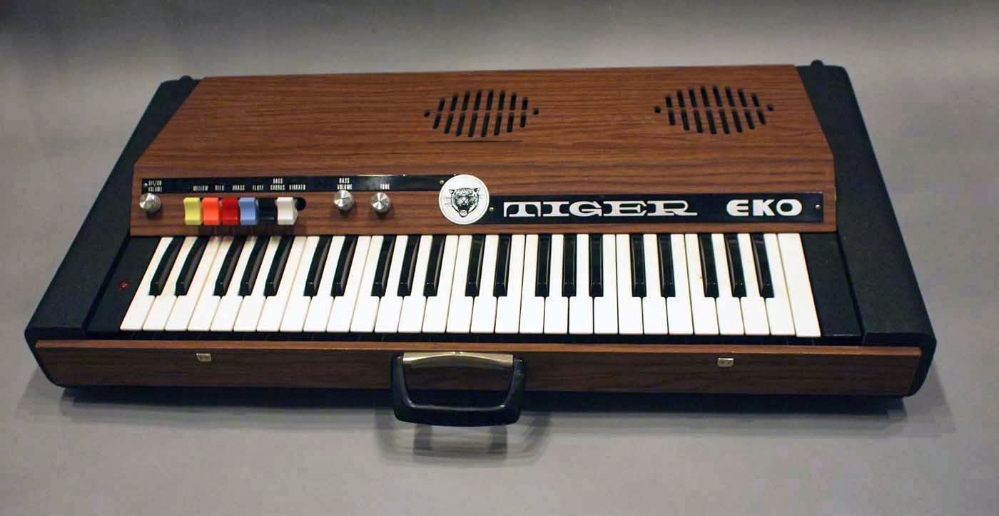 MATRIXSYNTH: Vintage 1969 EKO Tiger keyboard/piano/synthesizer