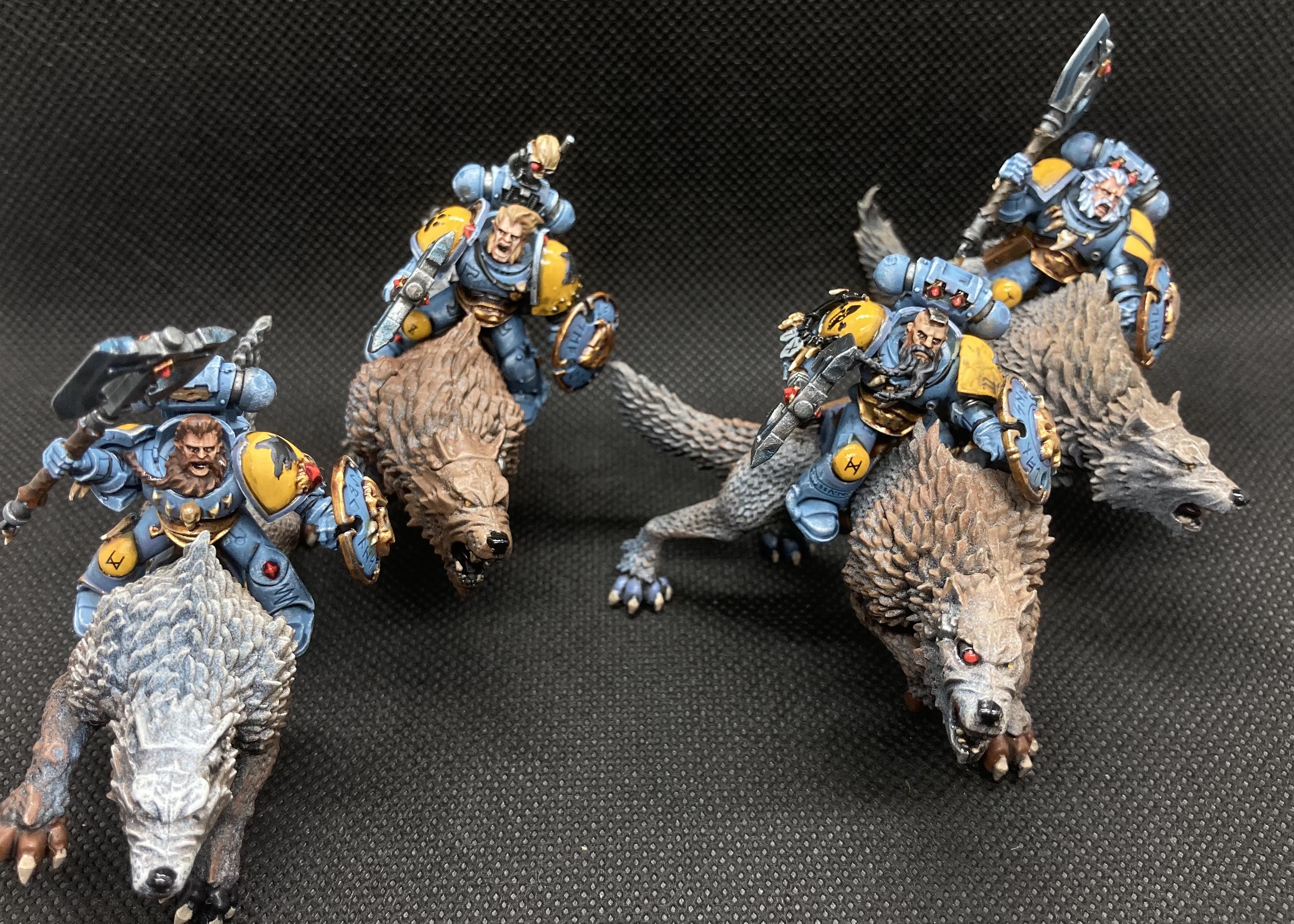 Redtoof's Mostly 40K Blog: Thunderwolf Cavalry