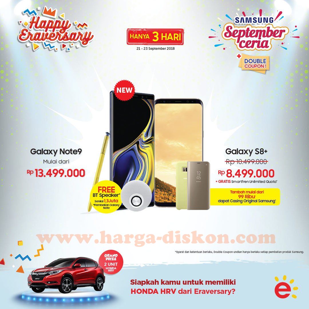 Promo ERAFONE Terbaru Happy Eraversary