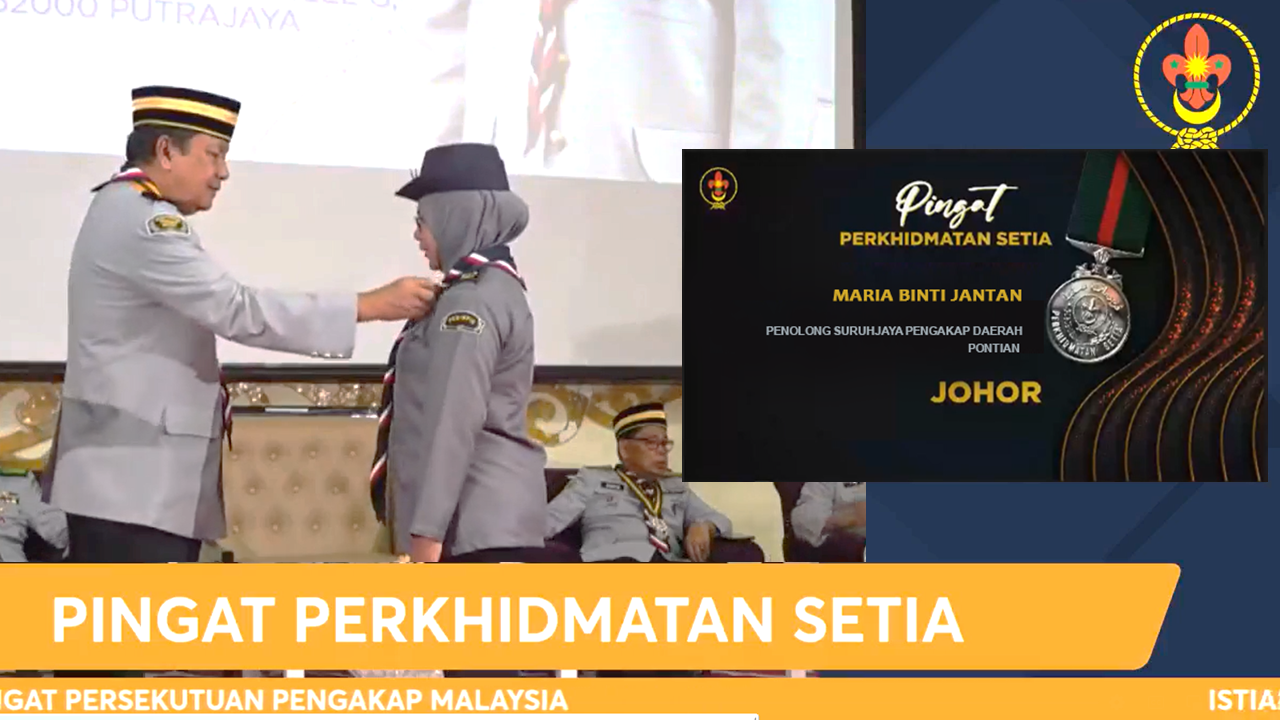 Majlis Penganugerahan Bintang dan Pingat PPM 2022 - PENGAKAP JOHOR