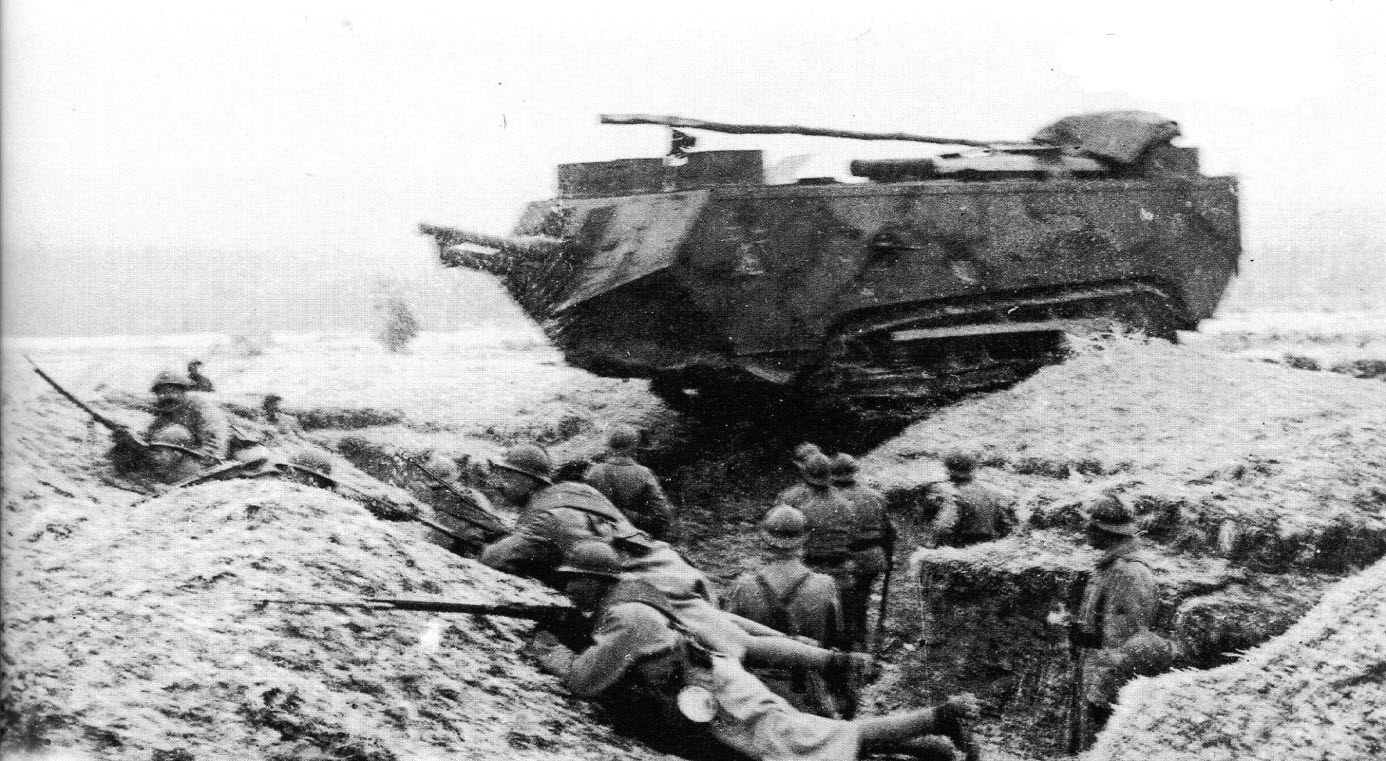 WARFARE Blog: 16 de abril de 1917: Primeiro combate de tanques ...