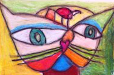 PAUL KLEE CAT AND BIRD