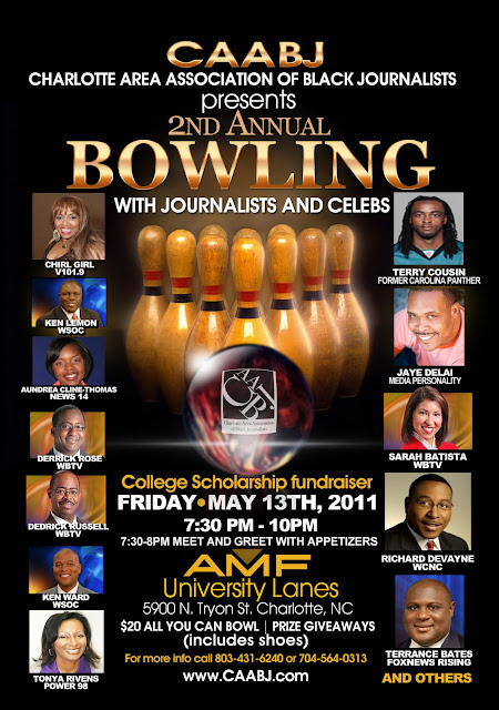 Go Bowling with Charlotte Media Personalities ~ Grown People Talking