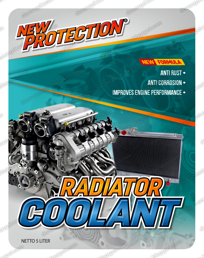 Contoh Desain Sticker Kemasan Air Radiator Mobil - Contoh Desain Banner ...