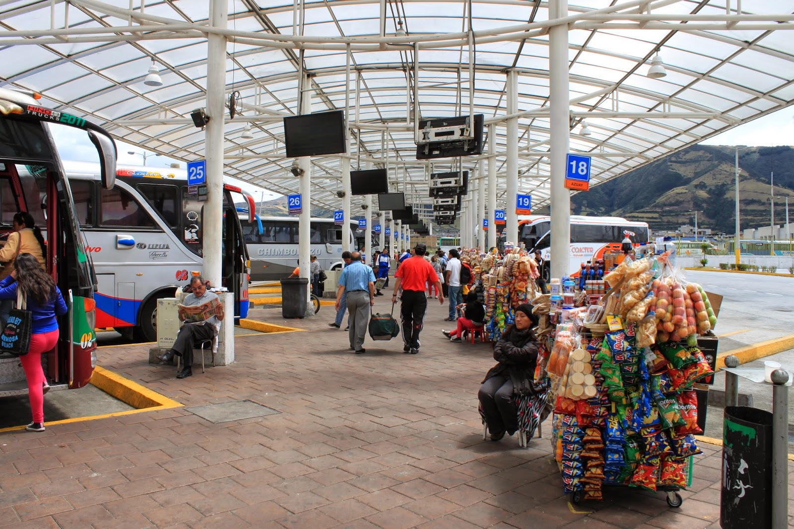 Reyes Travels: South America 2013: Getting Around