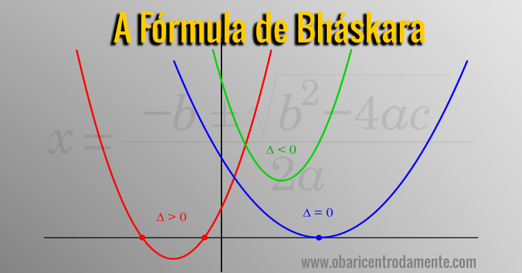 A dedução da fórmula de Bháskara | O Baricentro da Mente