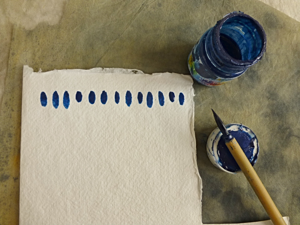 Mark Making with That's Crafty Pearl Ink A Handmade Book by Lynne ...