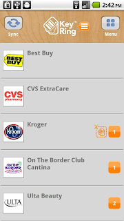 Key Ring Reward Cards - CSKASMAS