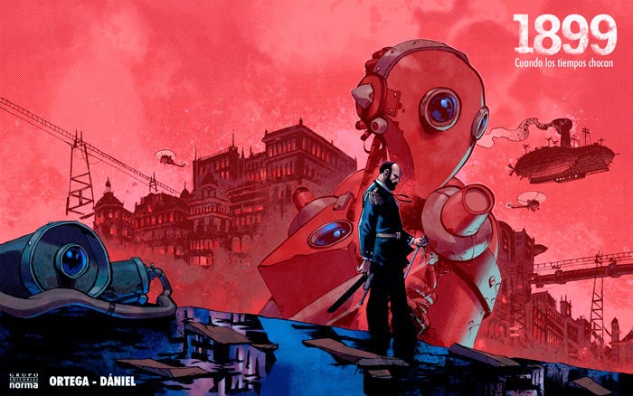 1899, cuando los tiempos chocan.: Prometedor cómic chileno