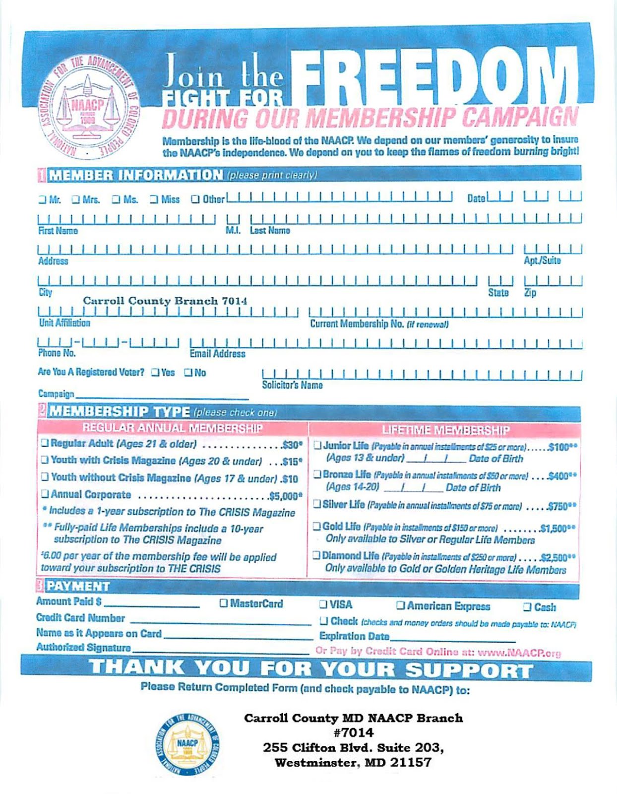 CC Md NAACP 7014: NAACP monthly meeting reminder – THIS evening ...